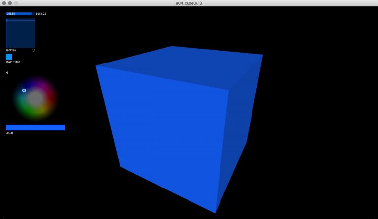 yoppa org – Processing Libraries 1 : ControlP5 – GUIを作成する